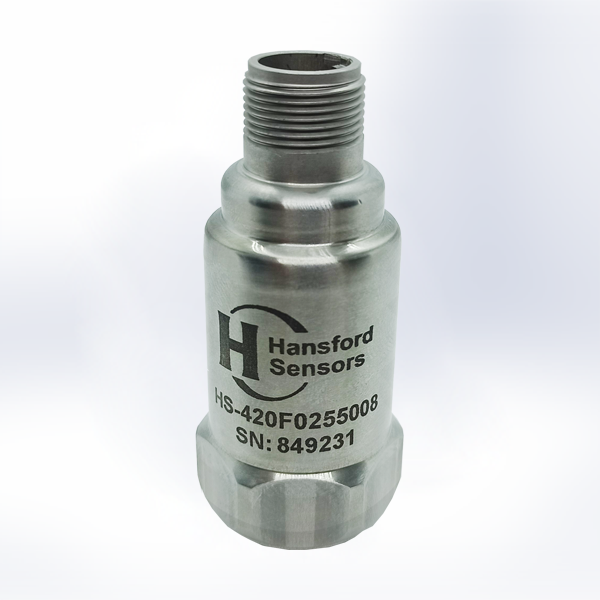 HS 420F0255008 Vibration Sensor 4 20mA 0 25 Mm sec Accelerometer